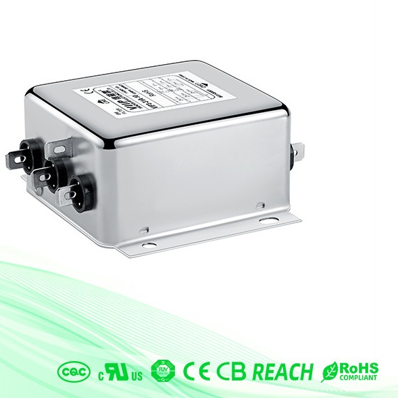 380V 440V 3 Wire Three Phase EMI Filter For Process Control System
